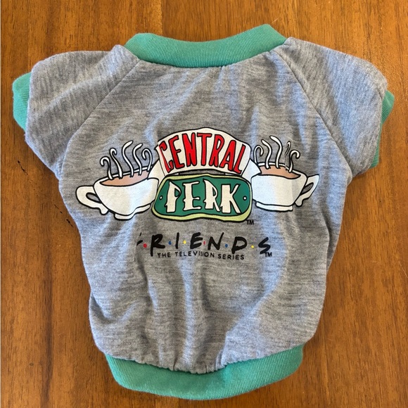 Dog | Central Perk Dog Shirt In Gray And Green | Poshmark